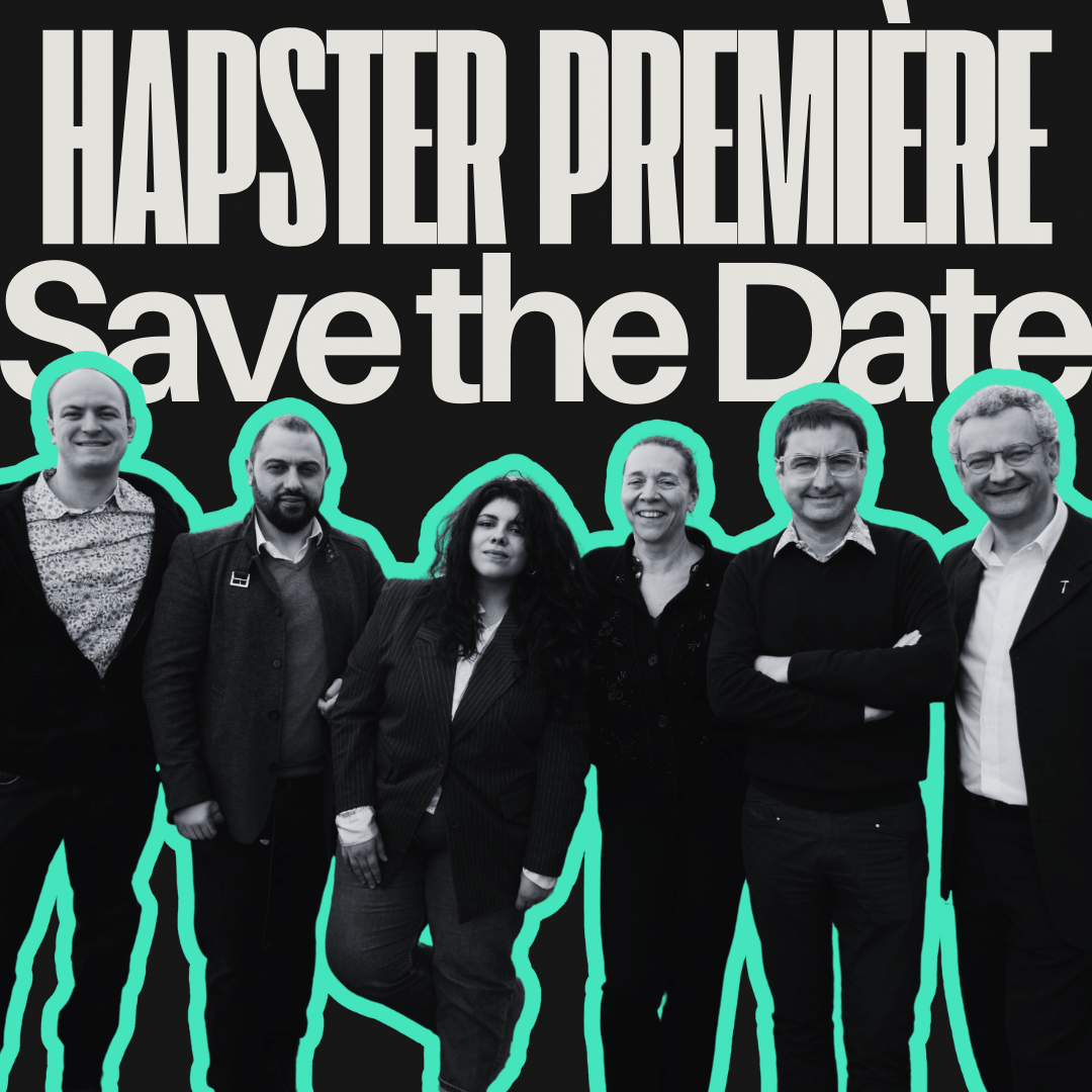 Hapster Première - Save the Date | 13 septembre 2024